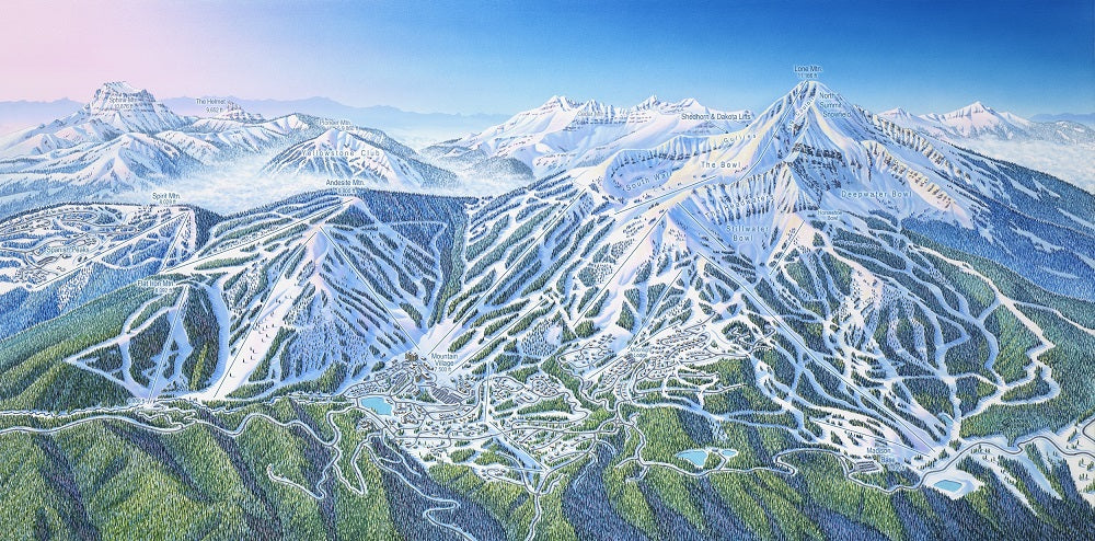 The Man Behind The Maps Update including Featured Ski Mountains – James ...