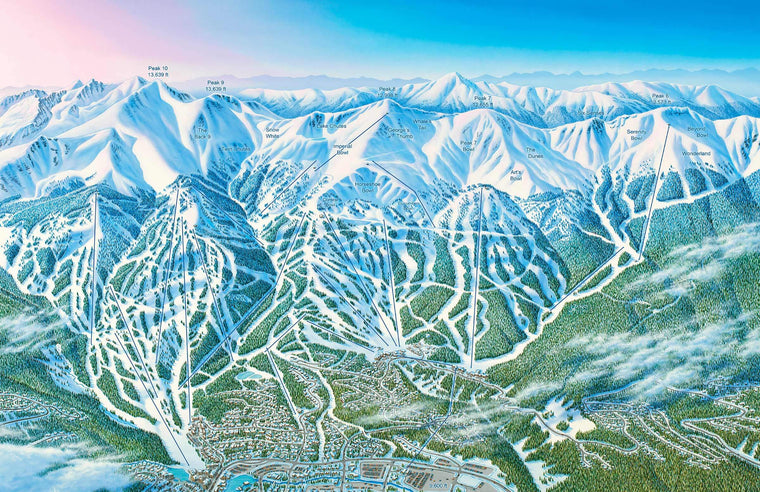 Mission Ridge (Washington) | Mission Ridge Ski Map | by James Niehues