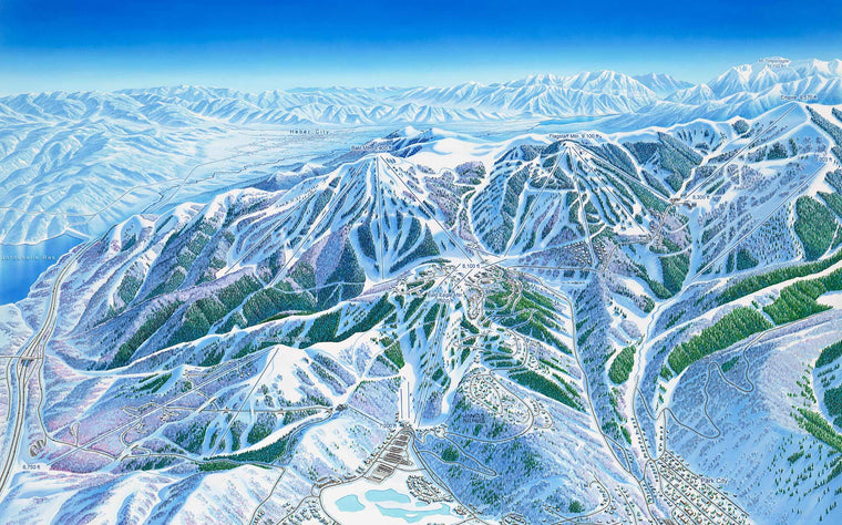 Thredbo Ski Map – James Niehues