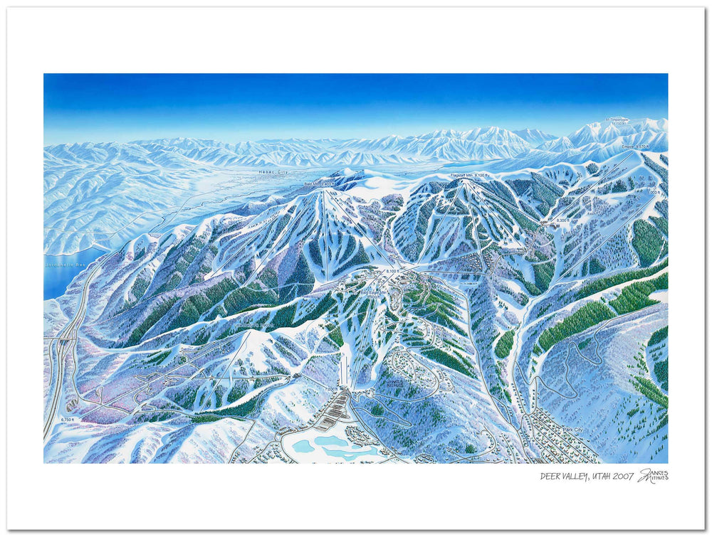 Thredbo Ski Map – James Niehues