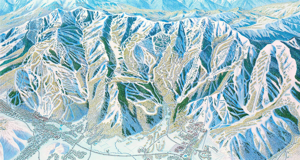 Cannon Mountain Ski Map – James Niehues