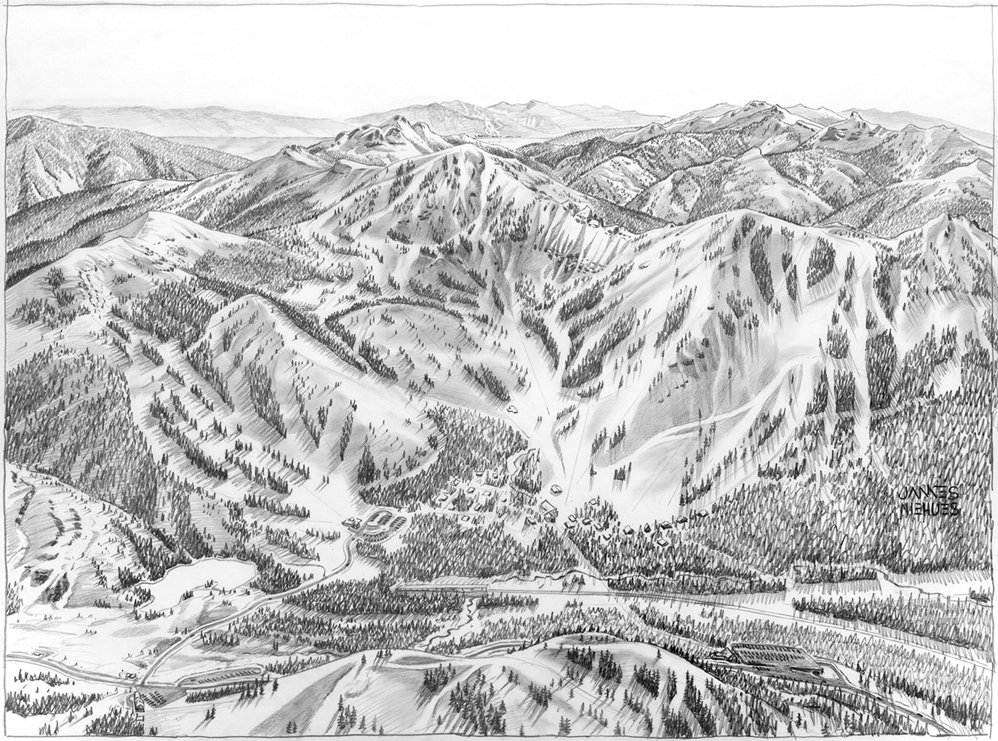 Sugar Bowl Drawing