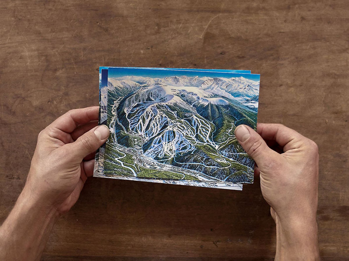 Skiing Postcards - 10 Pack – James Niehues