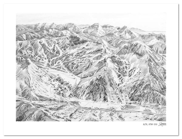 Alta Ski Area | Alta Ski Map | by James Niehues