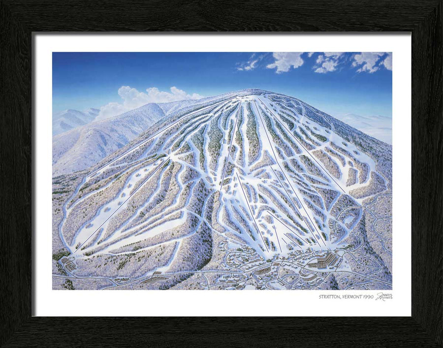 Stratton Ski Map – James Niehues